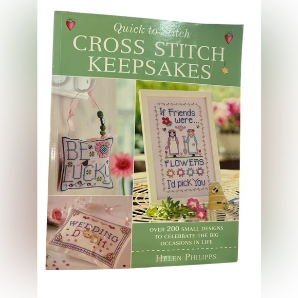 Art | Quick To Stitch Cross Stitch Keepsakes By Helen Phillips Over 20 ...